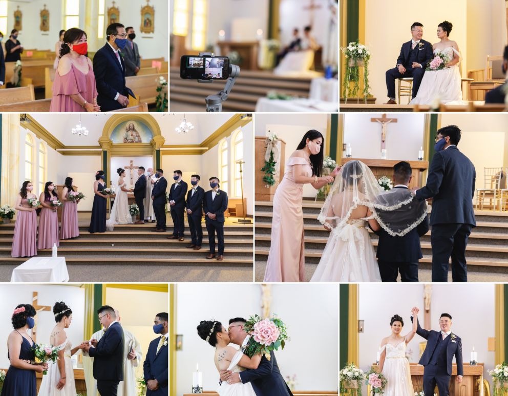 Jessica and Aaron's Covid-19 Wedding in Edmonton